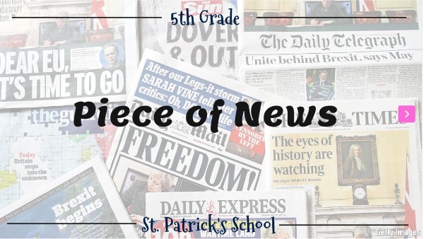 1️⃣Piece of News Project - Guidelines | Genially
