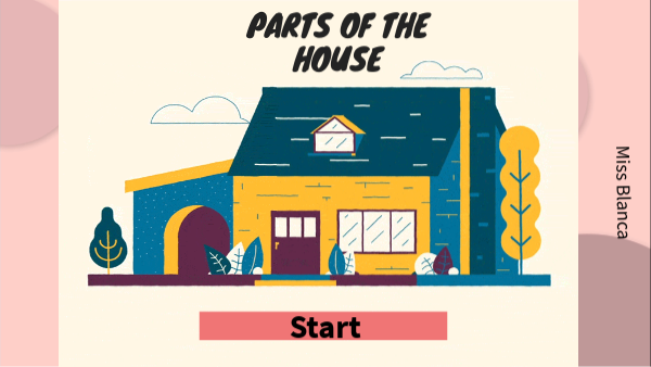 Parts of the house | Genially