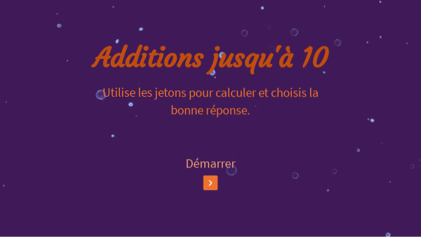 Additions jusqu'à 10 | Genially