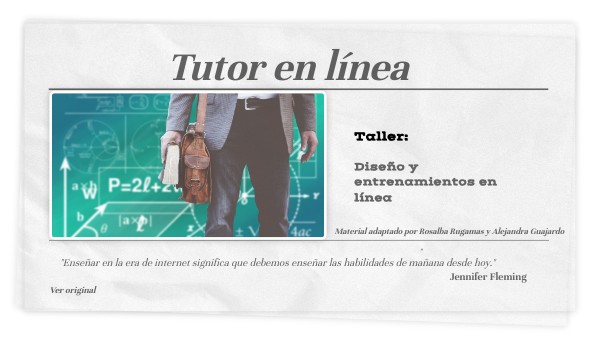 Tutor línea | Genially