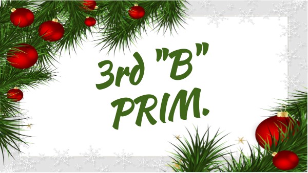 3rd PRIM. - 3 SEM. 33 | Genially