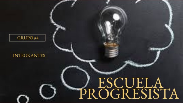 La escuela progresista | Genially