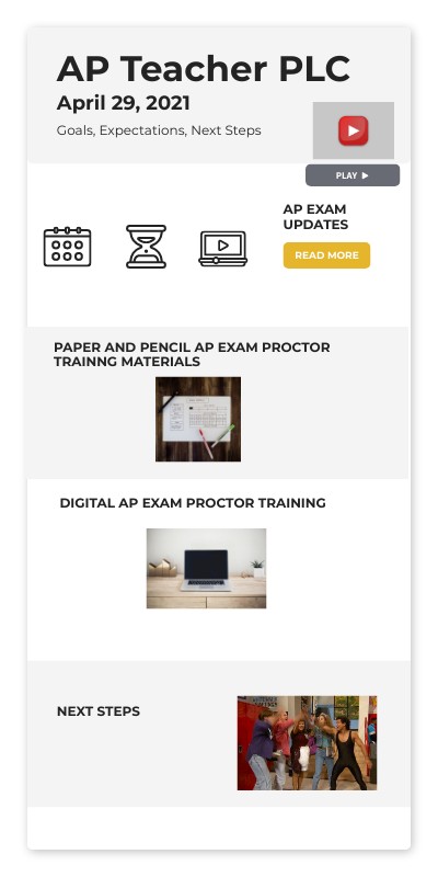 AP PLC April 2021 | Genially