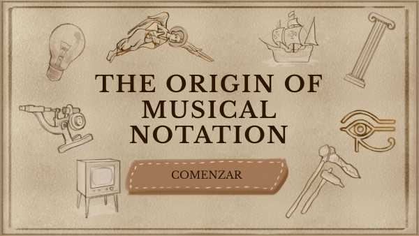 The origin of musical notes | Genially
