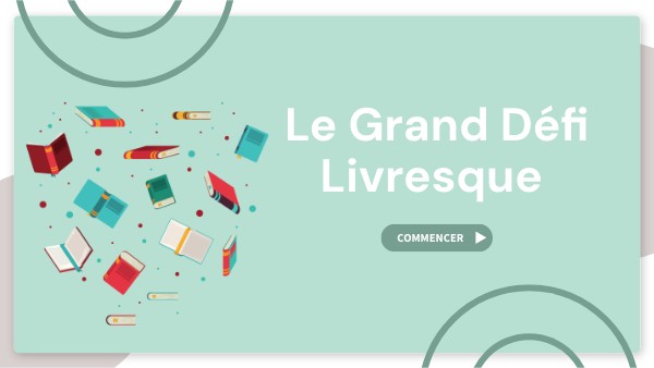 Les catégories de livres | Genially