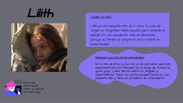 Florencia Bado/ Lilith | Genially