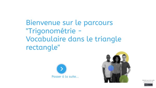 Vocabulaire Triangle Rectangle | Genially