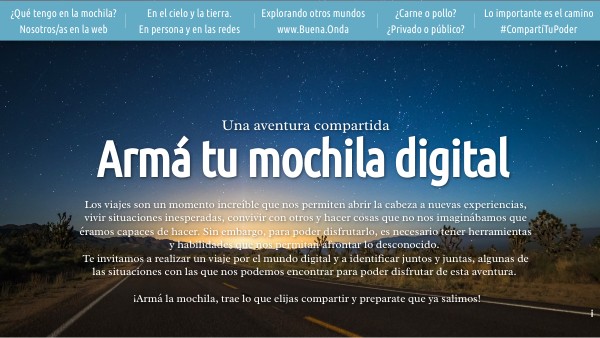 Armá tu mochila digital | Genially