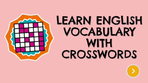 Vocabulary with crosswords