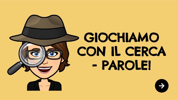CERCA --PAROLE | Genially