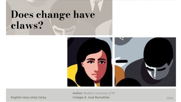 Does change have claws?-bl12b