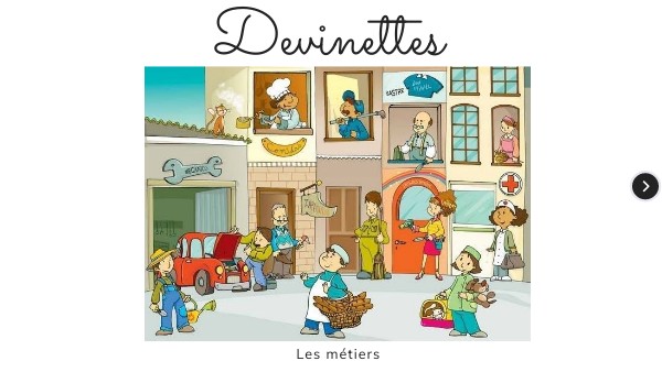 Devinettes Les métiers