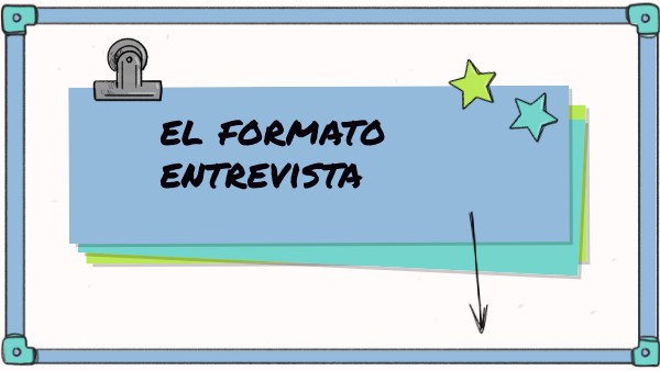 FORMATO ENTREVISTA | Genially
