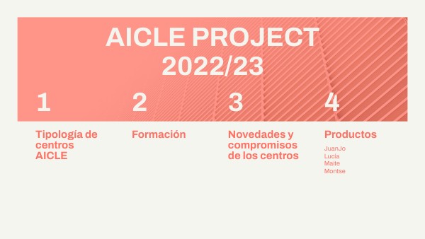 AICLE 2022-23