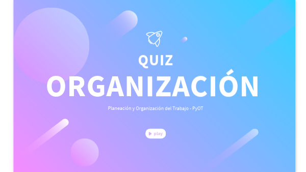 Quiz Plan de Trabajo | Genially