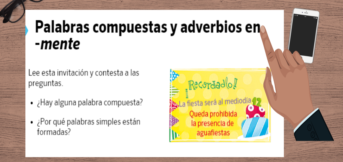 Palabras compuestas y adverbios en -mente | Genially