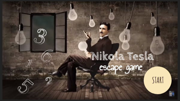 Nikola Tesla Escape Room Game | Genially