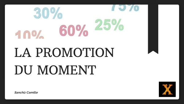 TD Promotion | Genially