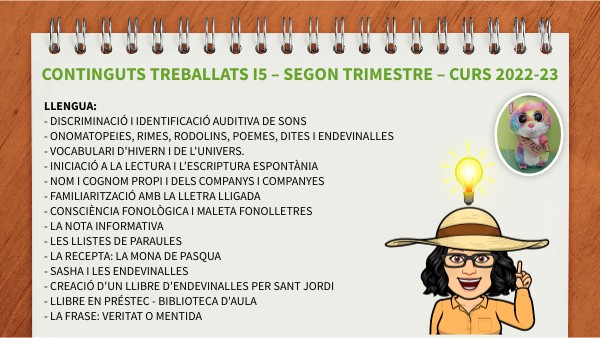 Continguts 2n trimestre - CURS 22-23