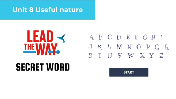 LTW 6 Unit 8 Secret Word | Genially