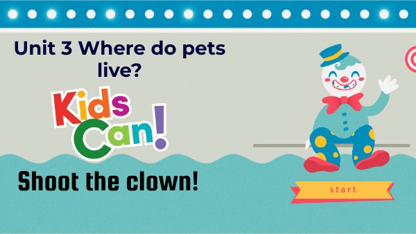 KC1 Unit 3 Where do pets live? | Genially