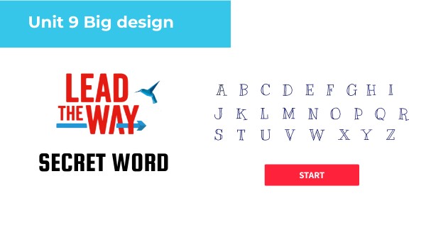 LTW 6 Unit 9 Secret Word | Genially