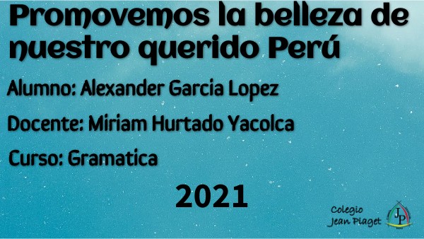 Presentación Cusco | Genially