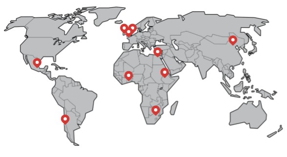 Biomaker Partners Map - Direct Links