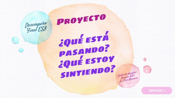 Presentación Final ESI | Genially