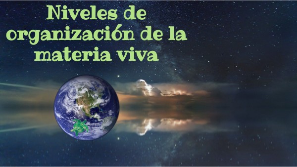 Niveles de organización | Genially
