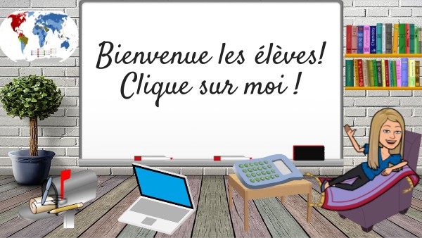Classe virtuelle de Mme Stéphanie