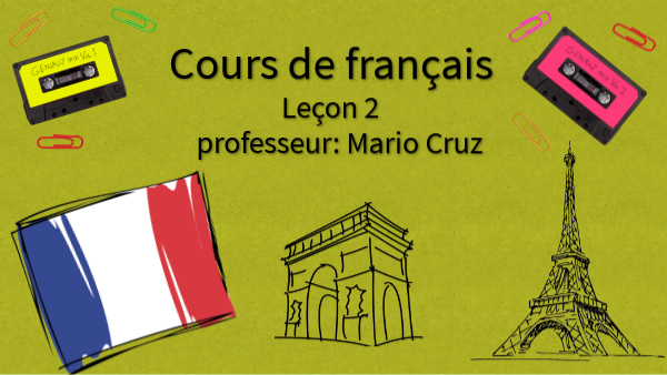 Les Salutations | Genially