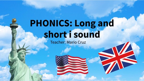 Long and short /i/ | Genially