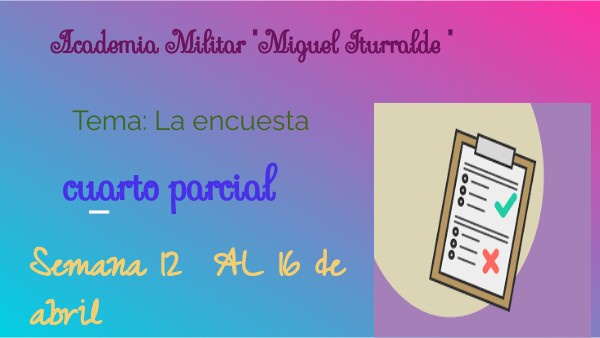 10 MO ENCUESTA | Genially