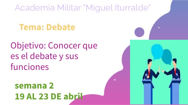 9no debate | Genially