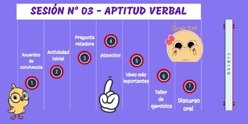 S03A. Raz. Verbal 5° Sec. | Genially