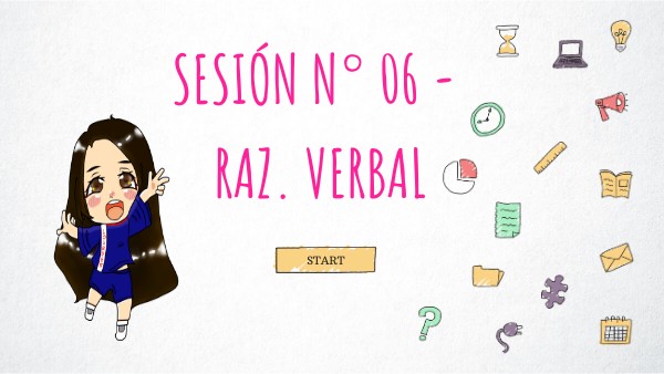 1°Sec. IIB. S06. Raz. Verbal | Genially