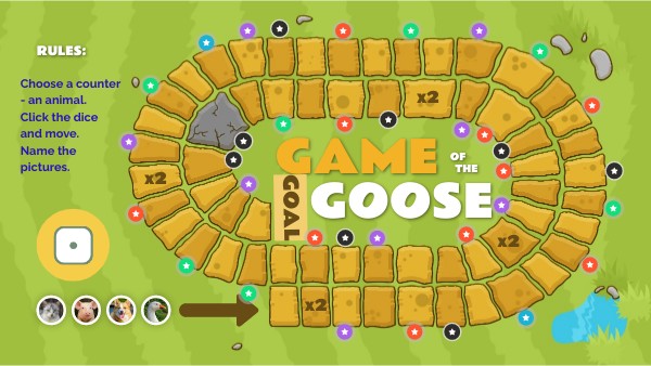 Goose game class I | Genially