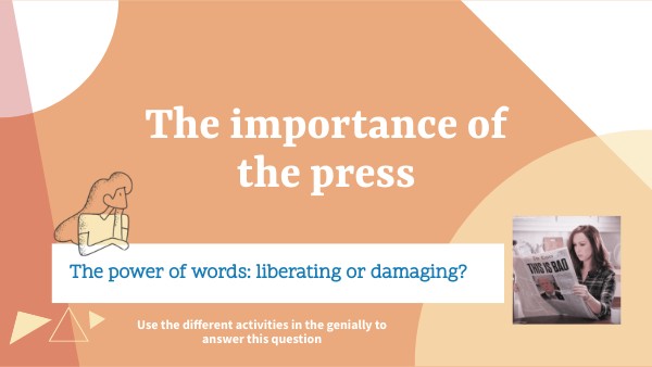 The importance of the press | Genially