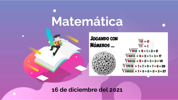 Matemática 16 Diciembre