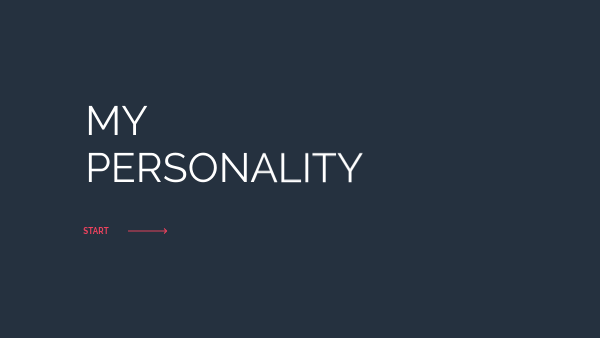 My personality | Genially