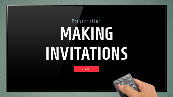 Making invitations using WOULD - C4, U3 | Genially