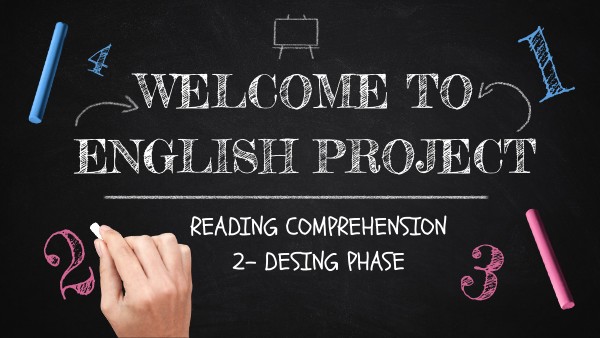 PROJET READING COMPREHENSION | Genially