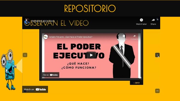 CUARTO-EL PODER EJECUTIVO-UNIDAD 7-DPCC-2021 | Genially