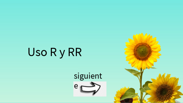 Uso R y RR | Genially