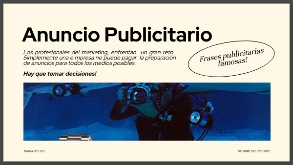 Anuncio Publicitario | Genially