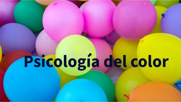 Psicología del color | Genially