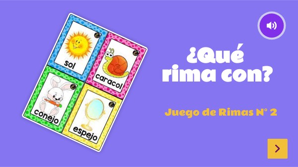 JUEGO RIMAS N° 2