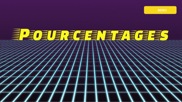 Pourcentages | Genially