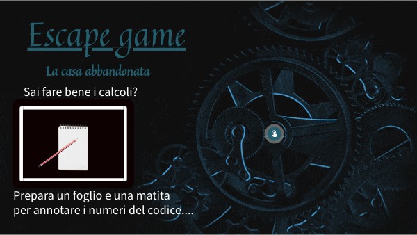 Escape Matematica | Genially